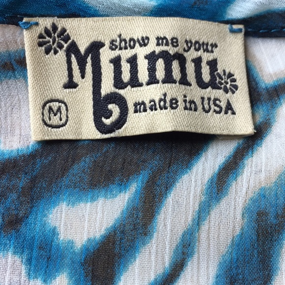 Show Me Your MuMu | Tops | Show Me Your Mumu Print Vneck Oversize ...